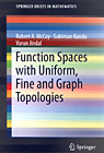 Function Spaces with Uniform, Fine and Graph Topologies | Mathematical Association of America