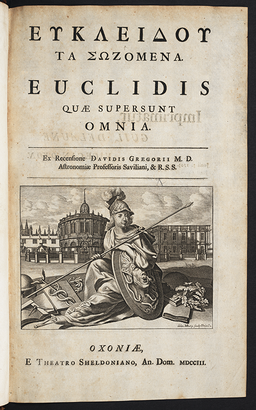 Mathematical Treasure: David Gregory's Commentary on Euclid ...