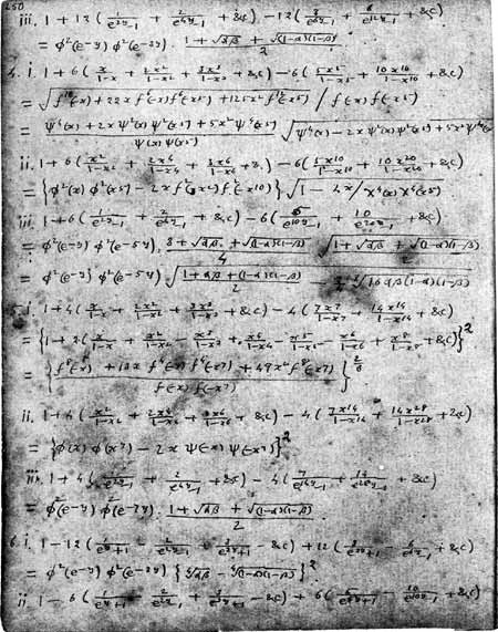 Mathematical Treasure: Ramanujan’s “Lost” Notebooks | Mathematical ...